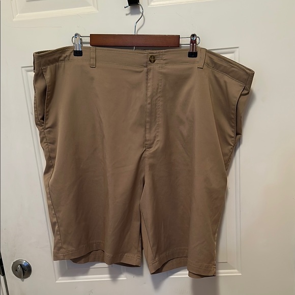 PGA Tour | Shorts | Pga Tour Tan Flat Front Shorts Casual Style | Poshmark